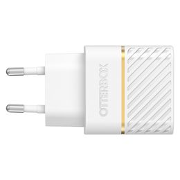 Otterbox Smartphone-Ladeger&auml;t "EU WallCharger 20W - 1X USB-C 20W USB-PD", wei&szlig;, B:12cm H:8cm T:20cm, Ladeger&auml;te, geeignet f&uuml;r Apple iPhone, Samsung Galaxy, Google Pixel, Smartphone-Ladeger&auml;t