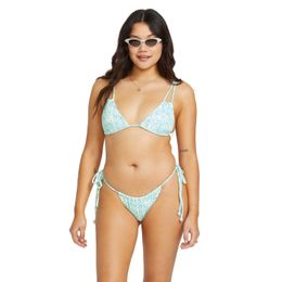 Bikini-Hose Billabong "Happy Dance", Damen, Gr. L, US-Gr&ouml;&szlig;en, blau, Obermaterial:96% Nylon 4% Elasthan;, Badehosen Bikini-Hose