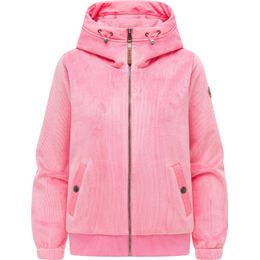 Fleecejacke Ragwear "Fleecejacke Cousy Short Bonded", Damen, Gr. S, rosa (pink26), Obermaterial: 91% Polyester PES. 9% Elasthan EL. Obermaterial: Futter: 94% Polyester PES. 6% Elasthan EL., gerade, hoch geschlossener Ausschnitt, &Auml;rmel ohne &Auml;rmelschlitz elastischer Bund, Jacken Fleecejacke, &Uuml;bergangsjacke mit kuscheligem Teddyfell-Innenfutter