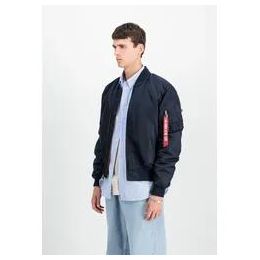 Bomberjacke Alpha Industries "MA-1 VF Vintage Fit 59", Herren, Gr. S, blau (rep.blau), Obermaterial: 100% Nylon; Futter: 100% Nylon; F&uuml;llung: 100% Polyester, Jacken Bomberjacke