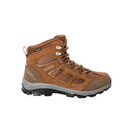 Wanderschuh Jack Wolfskin "VOJO 3 TEXAPORE MID W", Damen, Gr. UK 5,5 - EU 39, Normalschaft, braun (squirrel), Main Material Second Material 100% Polyamide Lining Sole 100% Rubber/ EVA, Schuhe Wanderschuh