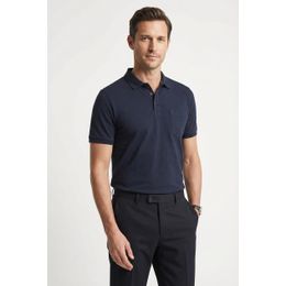 Poloshirt MARVELIS, Herren, Gr. XL, blau (marine), Jersey, Obermaterial: 57% Baumwolle, 43% Polyester, regular fit normal, B&uuml;ndchen, Shirts Poloshirt