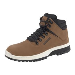 Schn&uuml;rboots K1x "Territory Superior", Herren, Gr. 45,5, braun (dunkelbraun), Leder, Schuhe Schn&uuml;rboots, Winterstiefel, Schn&uuml;rstiefel, Winterschuhe