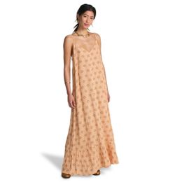 Strickkleid Billabong "Gypsy Backless", Damen, Gr. XL, US-Gr&ouml;&szlig;en, soft peach, Obermaterial: 100% Viskose;, Kleider Strickkleid