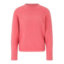 Strickpullover Cartoon "Strickpullover mit Fledermaus&auml;rmeln", Damen, Gr. 42, rosa (calypso coral), Obermaterial: 44% Polyester Pol. recyc.. 30% Acetat CA. 25% Wolle mw. 1% Elasthan EL., Pullover Strickpullover