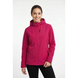Outdoorjacke McKINLEY "Da.-Jacke Mt. Watana W", Damen, Gr. 42, love potion, love pot, Obermaterial: 100% Polyester, unifarben mit Farbeinsatz, eingesetzt eingefasste Kante mit Klettverschluss,verstellbar, Jacken Outdoorjacke
