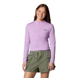 Columbia Funktionslongsleeve "Open Water" in Lila - 60% | Gr&ouml;&szlig;e S | Damen-outdoor-tops-shirts