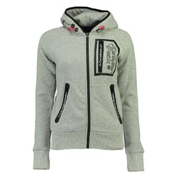 Canadian Peak Sweatjacke "Fonal" in Grau - 65% | Gr&ouml;&szlig;e S | Damen-sweatshirts-jacken
