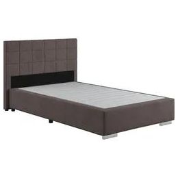 Boxspringbett COTTA "Simba", braun, L:209cm, Komplettbetten, Boxspringbett, wahlweise mit oder ohne Matratze und Topper bestellbar, Topseller