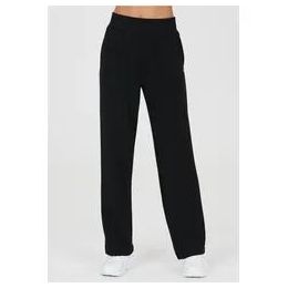 ENDURANCE ATHLECIA Sporthose ATHLECIA "Jacey", Herren, Gr. 42, EURO-Gr&ouml;&szlig;en, schwarz, 51% Polyester, 44% Modal, 5% Elasthan, unifarben, lang, Hosen Sporthose, mit komfortabler Passform