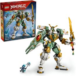 Konstruktionsspielsteine Lego "15-j&auml;hriges Jubil&auml;um: Lloyds Titan-Mech (71860), Lego Ninjago", bunt, Spielbausteine, Kinder, Kunststoff, Konstruktionsspielsteine, Topseller