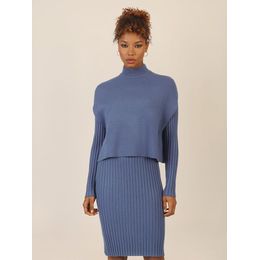 Apart Strickkleid in Blau - 72% | Gr&ouml;&szlig;e 36 | Damen-kleider