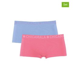 MUCHACHOMALO 2er-Set: Pantys in Pink/ Flieder - 49% | Gr&ouml;&szlig;e XL | Damen-unterteile