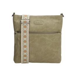 Beagles Umh&auml;ngetasche in Khaki - (B)26 x (H)25 x (T)4 cm - 56% | Damen-taschen