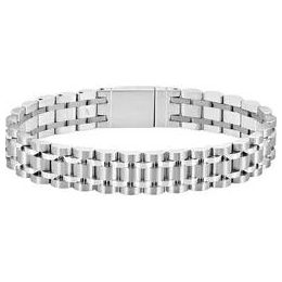 Armband BOSS "OWAN", silber (edelstahlfarben), Armb&auml;nder, Damen, 19cm, Edelstahl, Armband