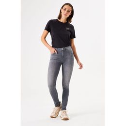 Garcia Jeans "Celia" - Skinny fit - in Grau - 51% | Gr&ouml;&szlig;e W26 | Damenjeans