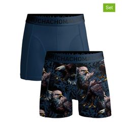 MUCHACHOMALO 2er-Set: Boxershorts in Dunkelblau - 47% | Gr&ouml;&szlig;e 176 | Kinder-waesche