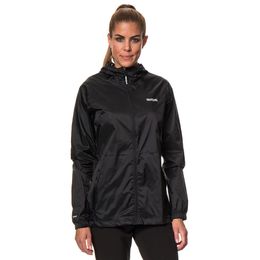 Regatta Regenjacke "Pk It Jkt III" in Schwarz - 68% | Gr&ouml;&szlig;e 40 | Damen-outdoorjacken
