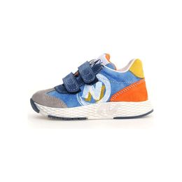 Naturino Leder-Sneakers "Jesko 2" in Grau/ Blau - 48% | Gr&ouml;&szlig;e 33 | Babysneakers