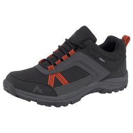 Wanderschuh McKINLEY "Maine II AQB M", Herren, Gr. 43, schwarz, Synthetik, Textil, Schuhe Wanderschuh, Wasserabweisend