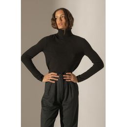 Perfect Cashmere Kaschmir-Rollkragenpullover "Ashley" in Schwarz - 69% | Gr&ouml;&szlig;e M | Damen-pullover-cardigans