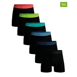 MUCHACHOMALO 6er-Set: Boxershorts in Schwarz - 57% | Gr&ouml;&szlig;e L | Herren-waesche