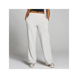 Myprotein MP Damen Basics Gerade Jogginghose - Hellgrau Meliert - L