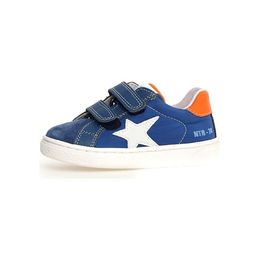 Naturino Leder-Sneakers "Pinn" in Blau - 41% | Gr&ouml;&szlig;e 32 | Babysneakers