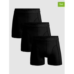 MUCHACHOMALO 3er-Set: Boxershorts in Schwarz - 51% | Gr&ouml;&szlig;e 134/140 | Kinder-waesche