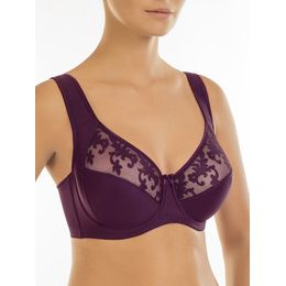 NIKOL DJUMON B&uuml;gel-BH in Aubergine - 57% | Gr&ouml;&szlig;e 95D | Damen-bhs