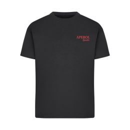 Merchcode Damen T-Shirt "Merchcode Ladies Aperol Spritz Tee"schwarz, Gr. XXXL, bedruckt, 100% Baumwolle, Shirts