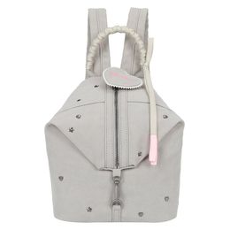 Fritzi aus Preussen Fritzi aus Preu&szlig;en Rucksack "Marit Mini" in Hellgrau - (B)22 x (H)31,5 x (T)11 cm - 45% | Damen-taschen