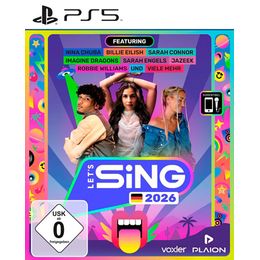 Ravenscourt Spielesoftware "Let's Sing 2026 German Version", transparent (ohne farbbezeichnung), PlayStation 5, Spielesoftware, Spielesoftware