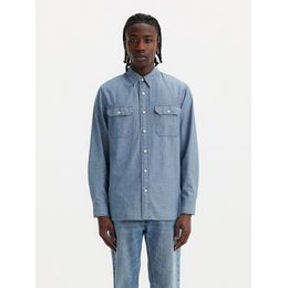 Levi's Levi's Jeanshemd in Hellblau - 52% | Gr&ouml;&szlig;e L | Herren-plussize