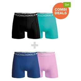 MUCHACHOMALO 4er-Set: Boxershorts in Bunt - 57% | Gr&ouml;&szlig;e L | Herren-waesche