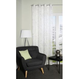 Vorhang Home Wohnideen "BELAGIO", champagner, B:140cm H:245cm, Polyester, Polyester, Gardinen, Vorhang, bedruckt
