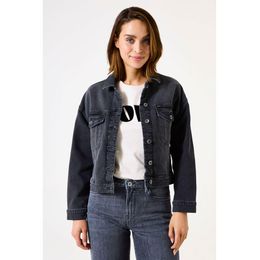 Garcia Jeansjacke in Anthrazit - 36% | Gr&ouml;&szlig;e XL | Damenjacken
