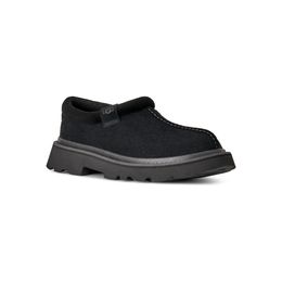 UGG Australia Slipper UGG "TASMAN LUG", Damen, Gr. 12 (45), schwarz, Veloursleder, unifarben, Schuhe Slipper, Homeslipper mit herausnehmbarer Einlage