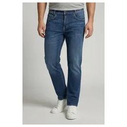Straight-Jeans MAC "Arne", Herren, Gr. 40, L&auml;nge 34, blau (dunkelblau), Denim/Jeans, Obermaterial: 95% Baumwolle, 3% Elastomultiester, 2% Elasthan, gerade, Jeans Straight-Jeans, in gepflegter Optik, mit Stretch