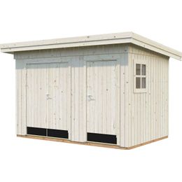 Ger&auml;tehaus Palmako "Kalle", beige (natur), Massivholz, Ger&auml;teh&auml;user, natur