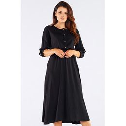 Awama Kleid in Schwarz - 72% | Gr&ouml;&szlig;e M | Damen-kleider