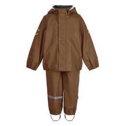 Mikk-line 2tlg. Regenoutfit in Braun - 30% | Gr&ouml;&szlig;e 104 | Kinder-outdoor-jacken