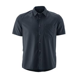 Gonso Fahrradhemd "Adventure" in Dunkelblau - 42% | Gr&ouml;&szlig;e S | Herren-sportshirts