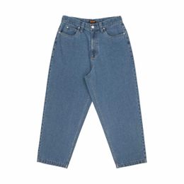 Straight-Jeans Santa Cruz "BIG PANTS", Herren, Gr. 30, N-Gr, mid blau, Obermaterial: 94% Baumwolle, 6% Polyester, Jeans Straight-Jeans, aus Baumwolle und Polyester, pflegeleicht, robustes Material