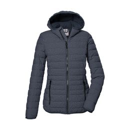 G.I.G.A. by Killtec Steppjacke "GS 65 WMN QLTD JCKT", Damen, Gr. 42, blau (navy), Obermaterial: 100% Polyester;Futter: 100% Polyester;F&uuml;llung: 100% Polyester, G.I.G.A. DX BY KILLTEC, Jacken Steppjacke, Leichte Steppjacke: wasserabweisend, winddicht, elastische B&uuml;ndchen