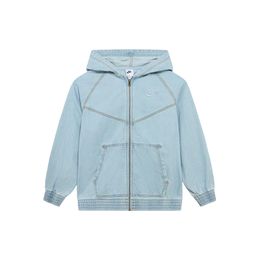 Nike Sportswear Jacke M&auml;dchen Gr&ouml;&szlig;e 158/170 hellblau