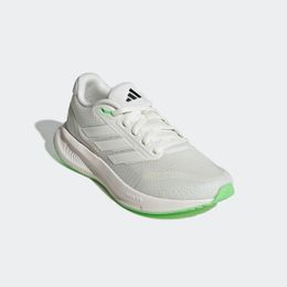 Laufschuh adidas Performance "RUNFALCON 5", Damen, Gr. 42, sanftes wei&szlig;, sanftes wei&szlig;, lime burst, Synthetik, Textil, Schuhe Laufschuh