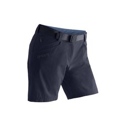 Funktionsshorts Maier Sports "Lulaka Shorts", Damen, Gr. 40, Normalgr&ouml;&szlig;en, marine, 90% Polyamid, 10% Elasthan, Hosen Funktionsshorts, Damen Shorts, kurze Wanderhose, Outdoorhose mit 4 Taschen, Regular Fit