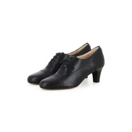 Evita GIUSY Damen Schn&uuml;rpumps - Glattleder Schwarz - 34