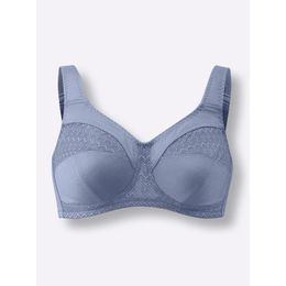 CR&Eacute;ATION L Damen Sport-BH ohne B&uuml;gel taubenblau Gr&ouml;&szlig;e 95C